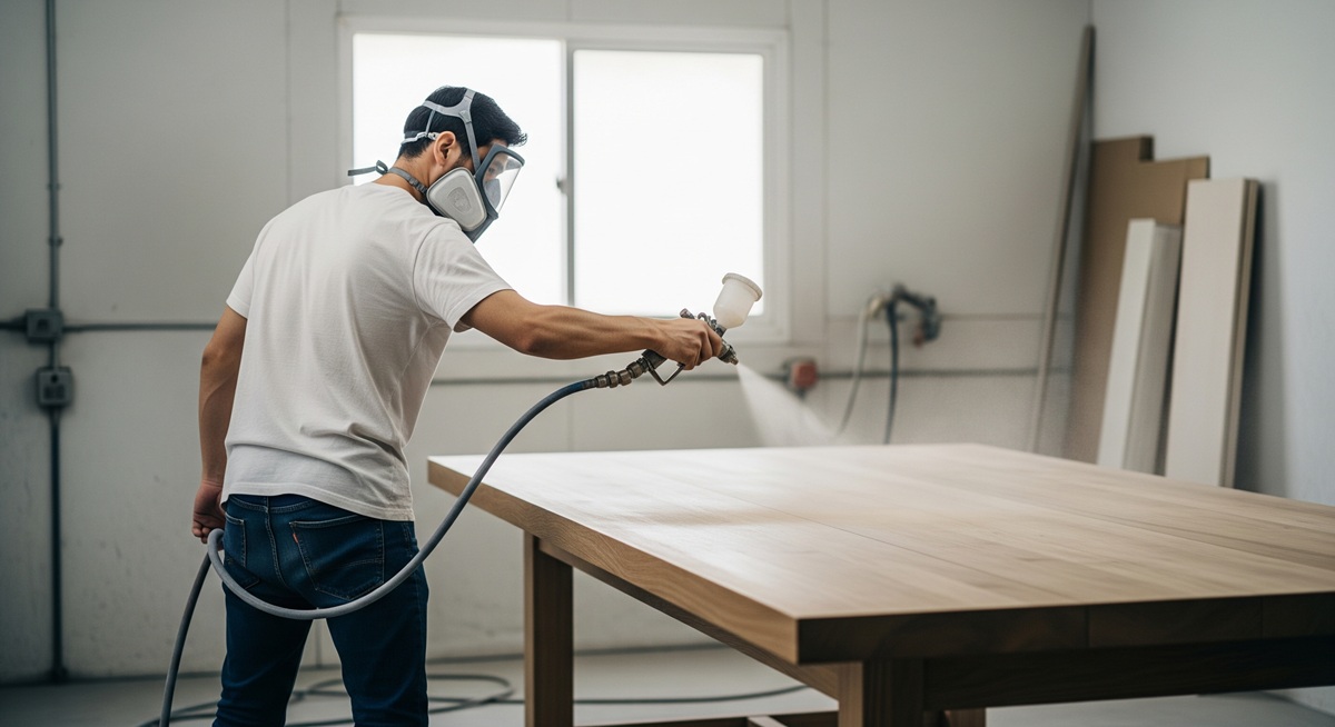 Panduan Jenis Bahan Finishing untuk Mebel: Dari NC, PU, hingga Melamine